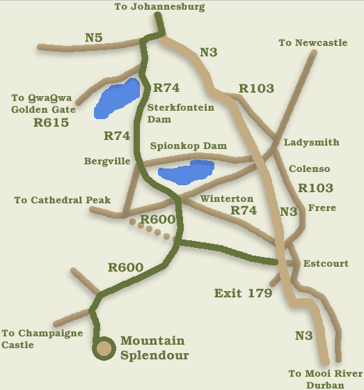 Mountain Splendour Map