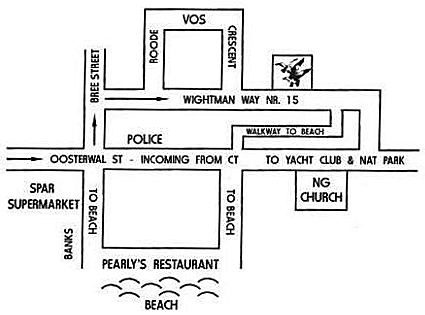 Seagulls Guest House Map