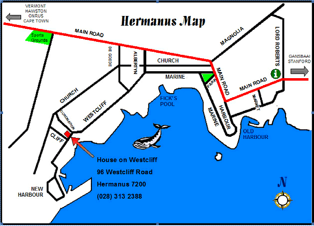 House on Westcliff Map